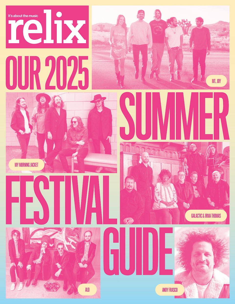 2025 Summer Festival Guide - Relix Issue | relix.shop
