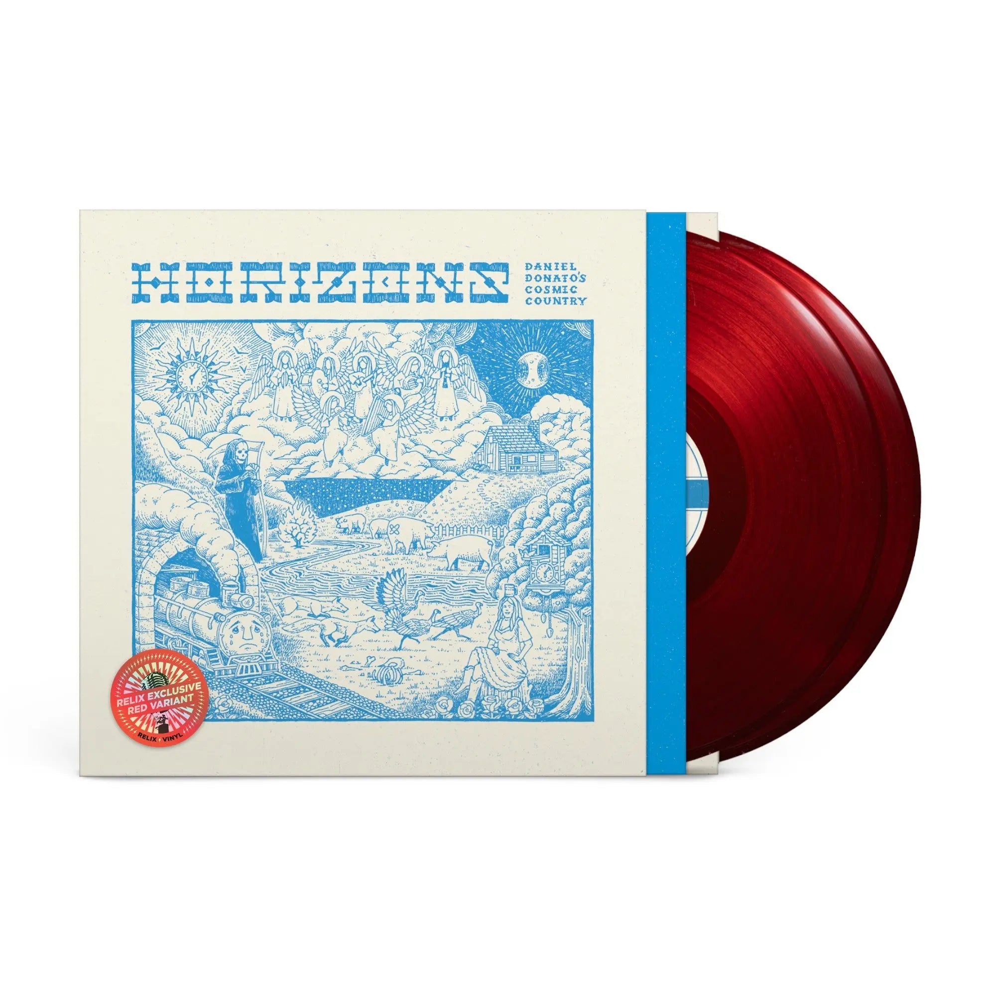 Daniel Donato’s Cosmic Country – Horizons (Exclusive 2-LP Relix Red ...