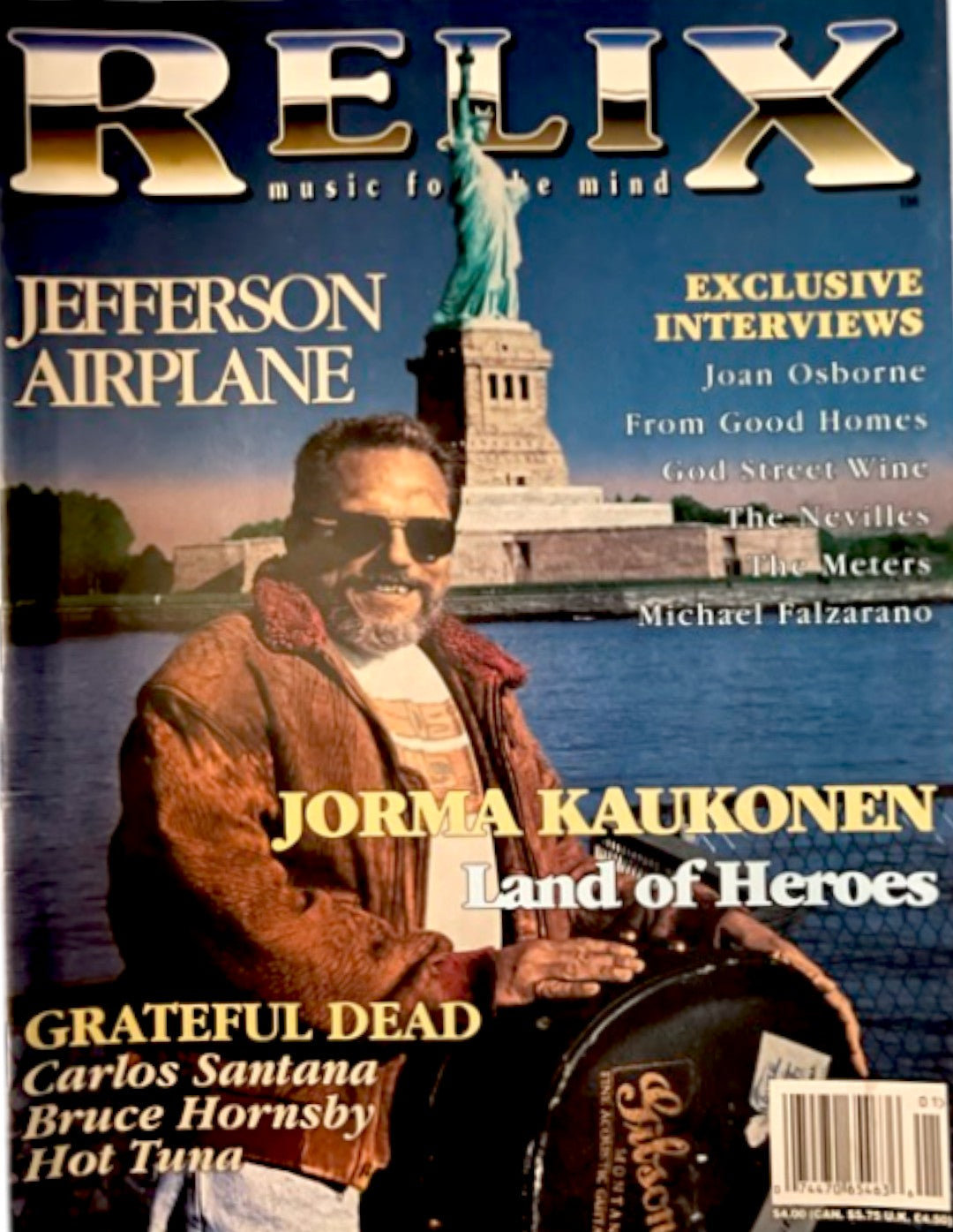 Jefferson Airplane - February 1996 Relix Issue | relix.shop