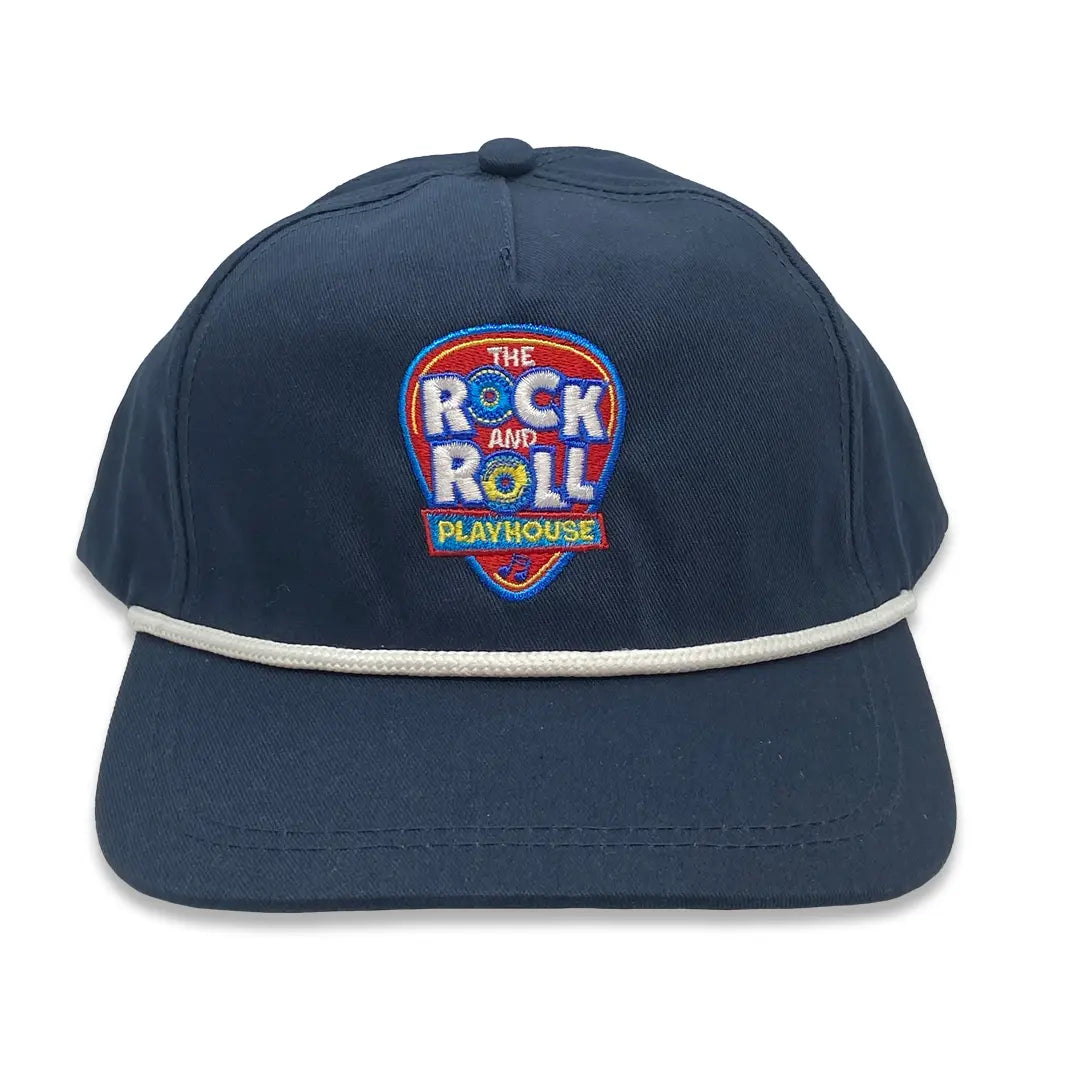Navy/Gold Logo Hat by The Rock and Roll Playhouse | Relix | relix.shop