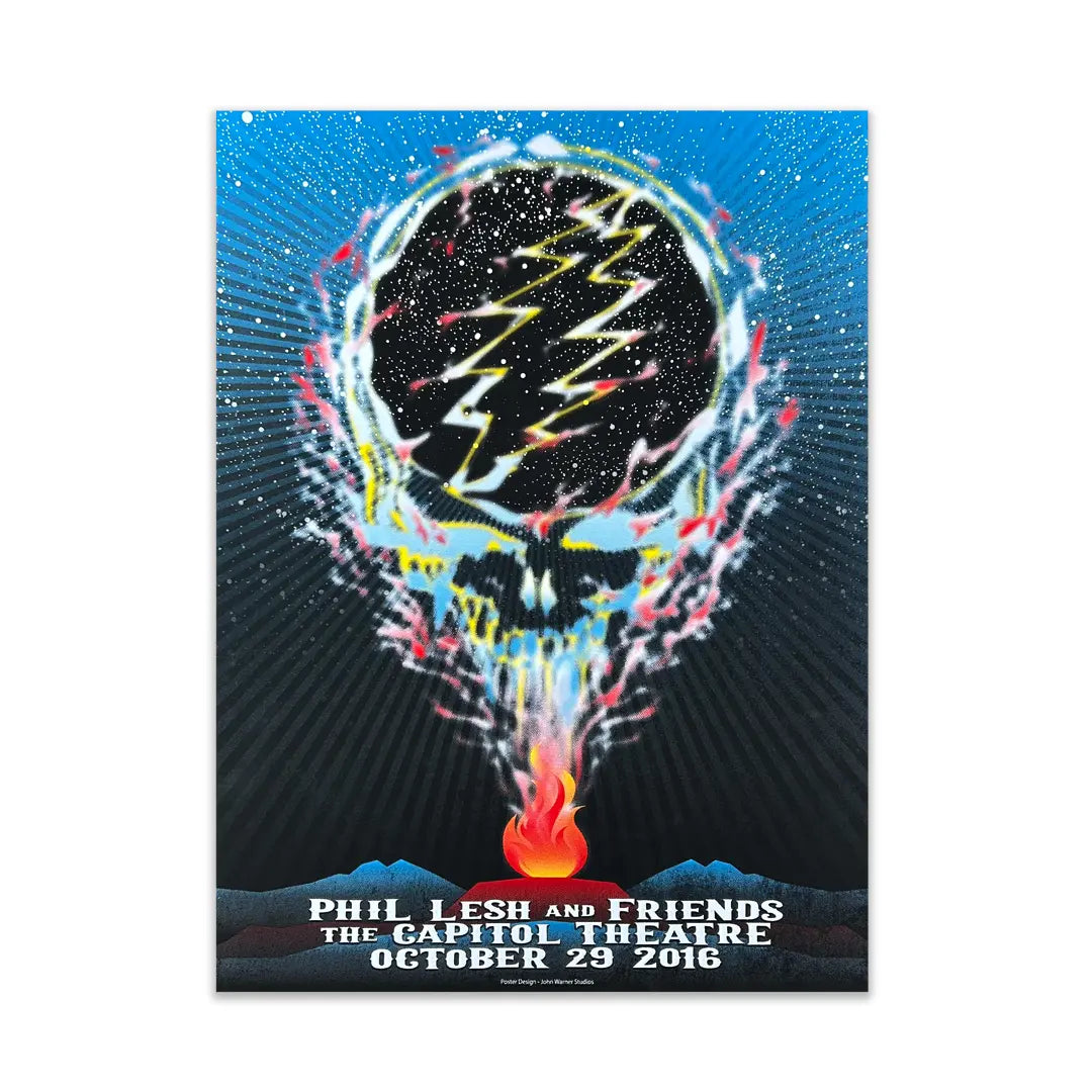 Phil Lesh & Friends Poster by John Warner (October 29, 2016)