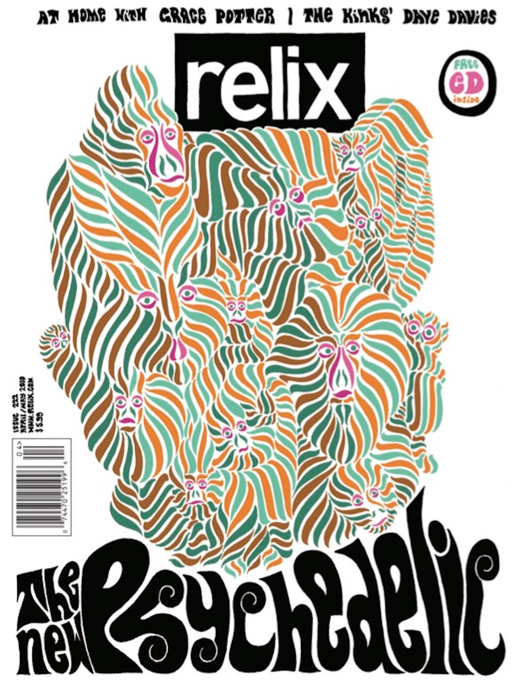 Psychedelic - April/May 2010 Relix Issue | relix.shop