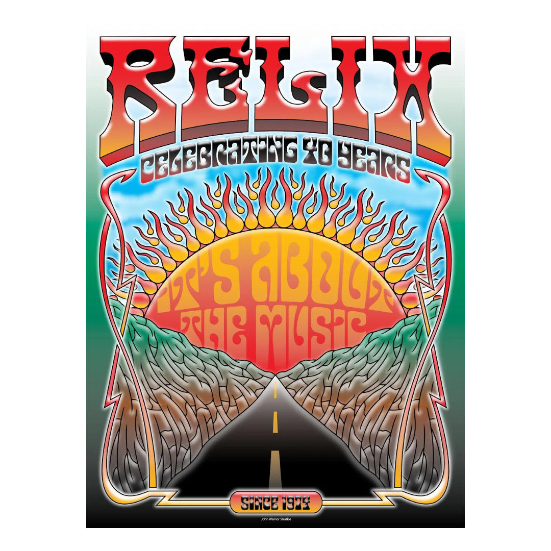 Relix 40th Anniversary Poster | relix.shop