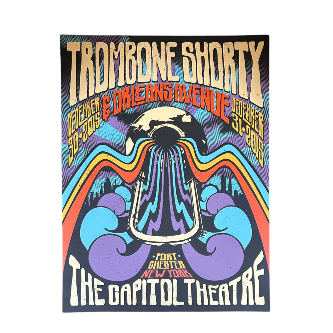 Trombone Shorty at The Capitol Theatre Poster (December 30-31, 2015)