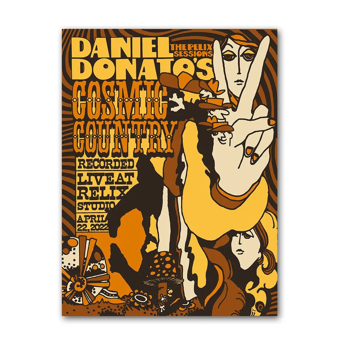 Daniel Donato's Cosmic Country The Relix Session Main Edition Poster ...