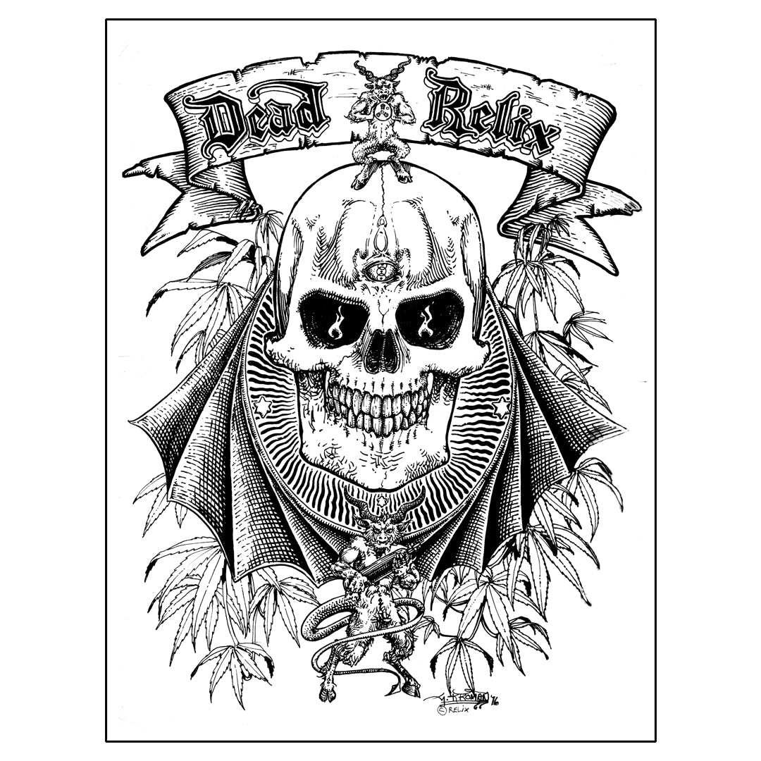 Limited Edition "Relix #3" Vintage Art Poster | relix.shop