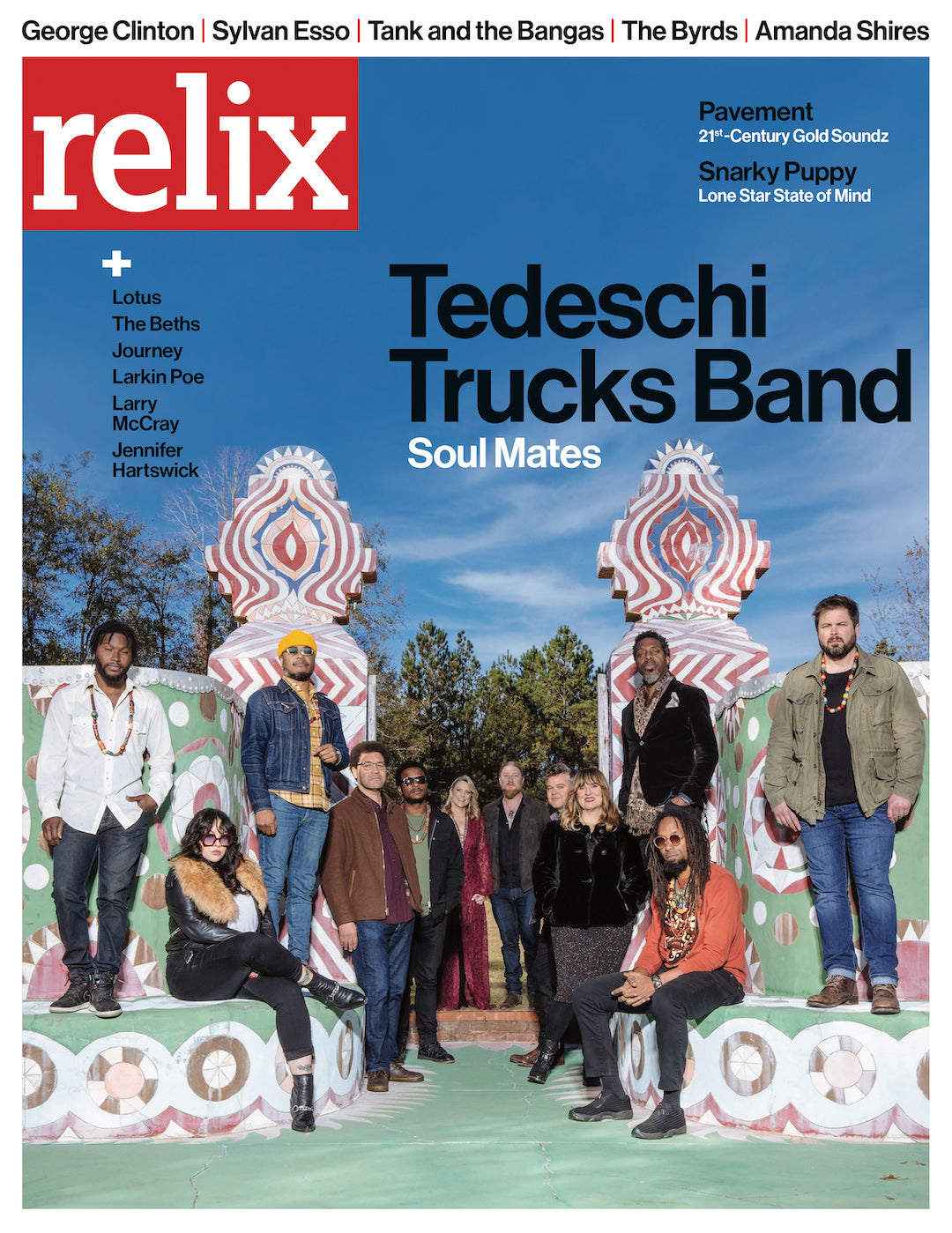 Tedeschi Trucks Band - September 2022 Relix Issue | relix.shop